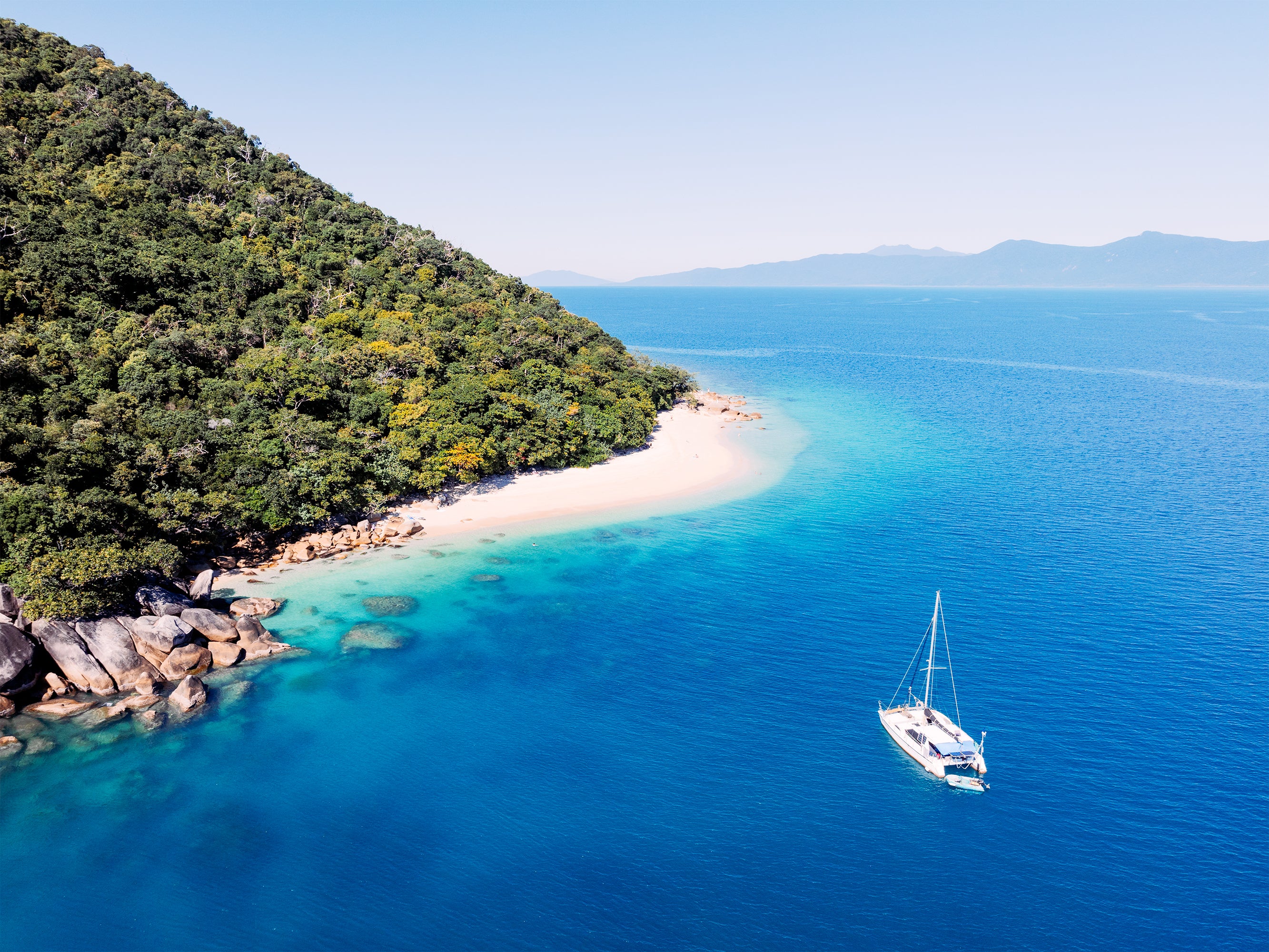 Nudey Beach, Fitzroy Island – Turquoise Shoreline Waters Art Print ...