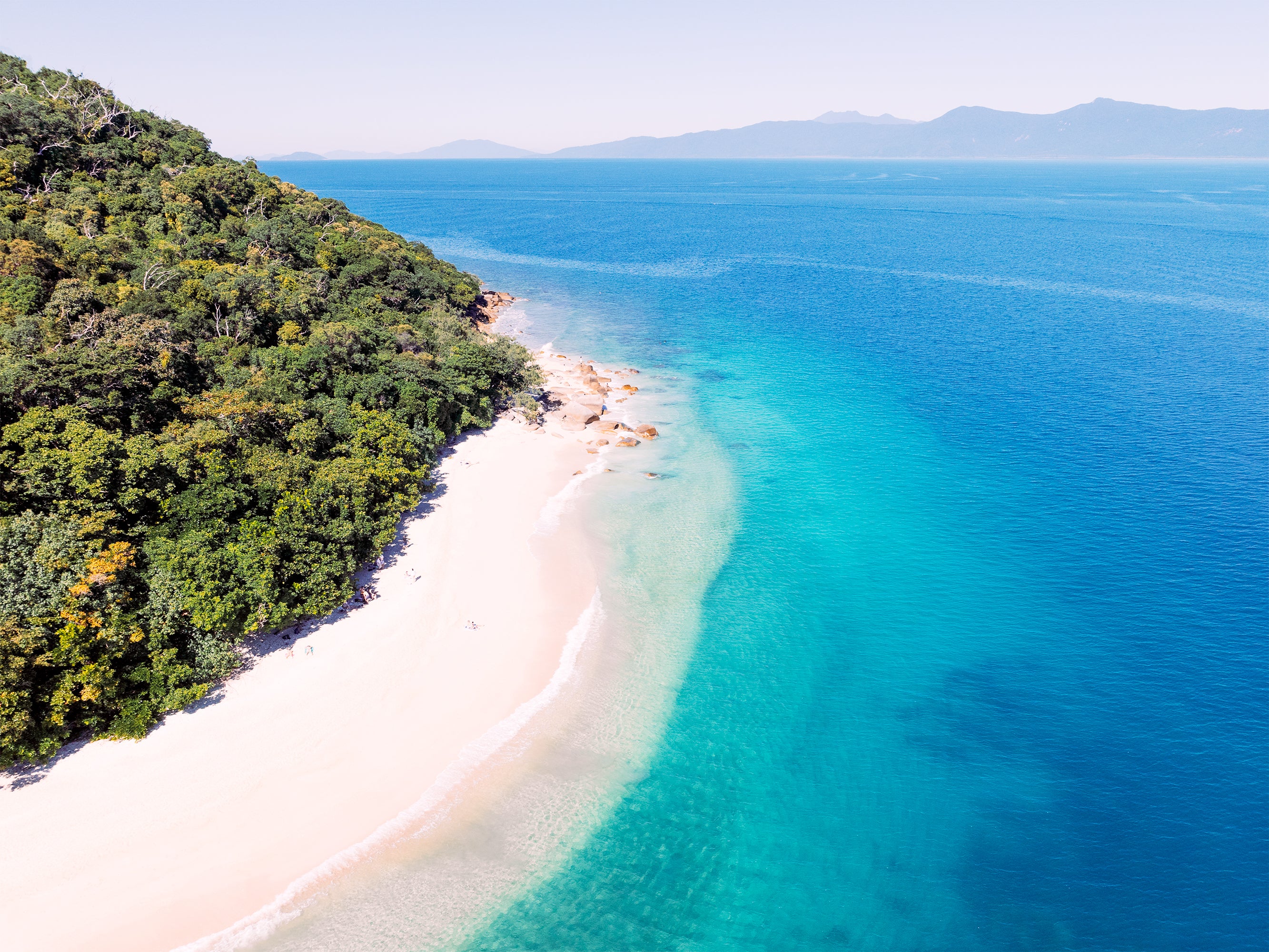 Nudey Beach, Fitzroy Island – Turquoise Coastal Waters Wall Art ...