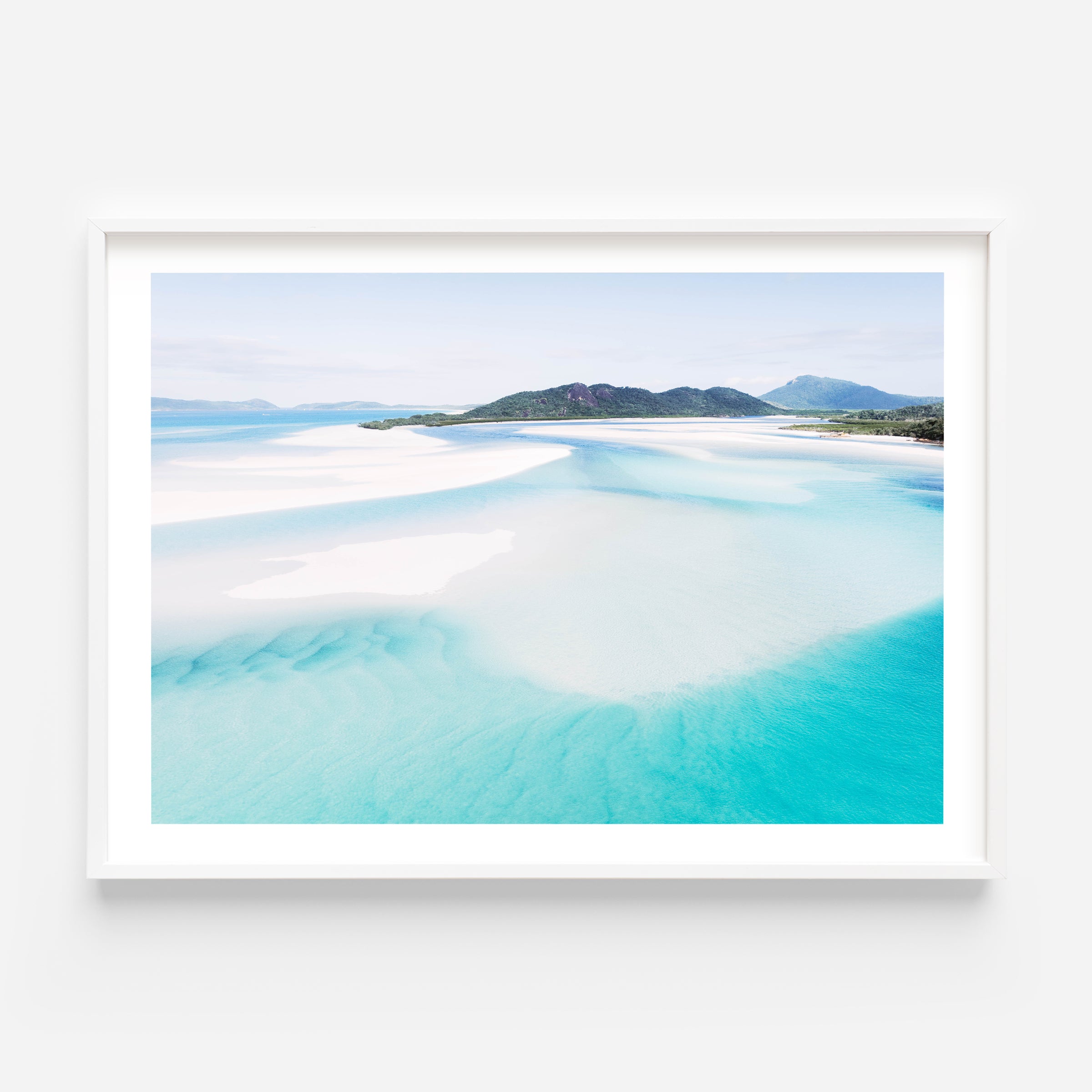 Hill Inlet, Whitsunday Island – Shallow Inlet Waters Fine Art Print ...