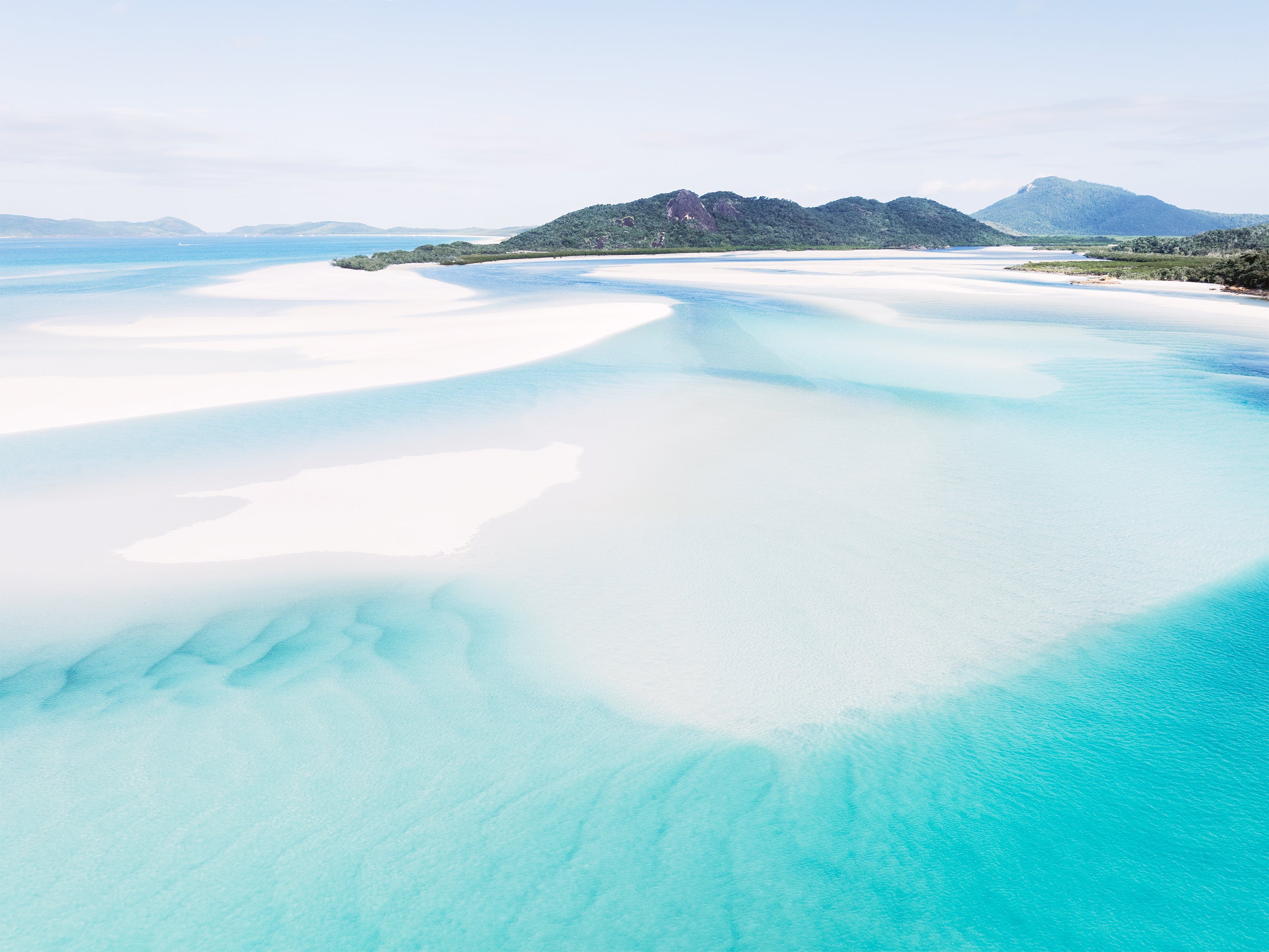 Hill Inlet, Whitsunday Island – Shallow Inlet Waters Fine Art Print ...