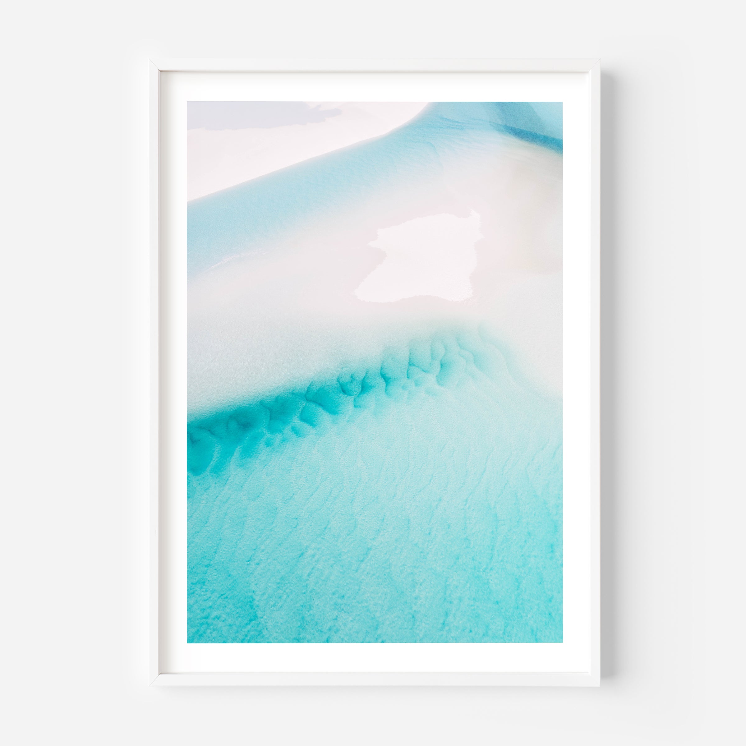 Hill Inlet, Whitsunday Island – Shallow Water Patterns Wall Art ...